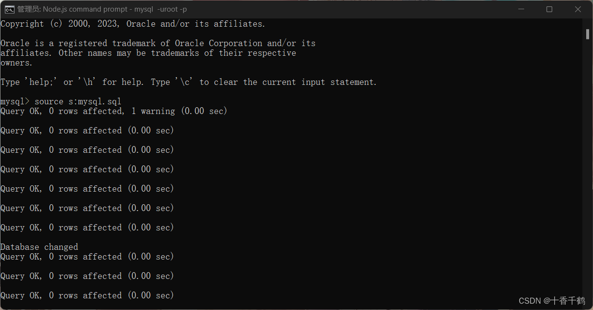 Windows环境MySQL8.0使用binlog恢复_mysql8binlog恢复数据-CSDN博客