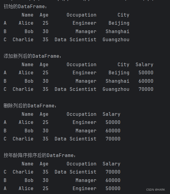 Pandas 数据结构 - DataFrame_在padans中,dateframe是一个表格型数据结构-CSDN博客