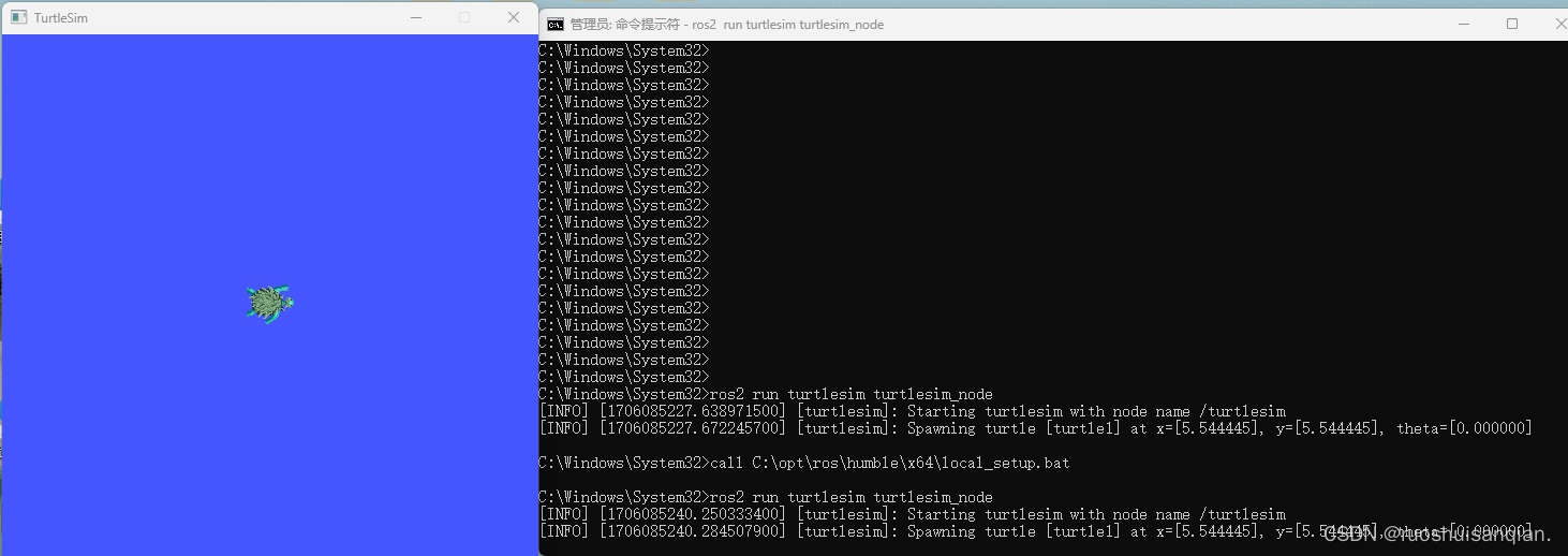 Windows+ROS2+PyCharm以及C++QT5的环境配置以及例程_choco ros-humble-desktop-CSDN博客