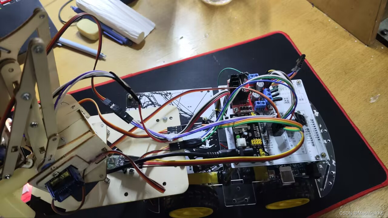 基于arduino的蓝牙app控制的机械臂避障小车用arduino蓝牙模块控制四自由度机械臂程序 Csdn博客