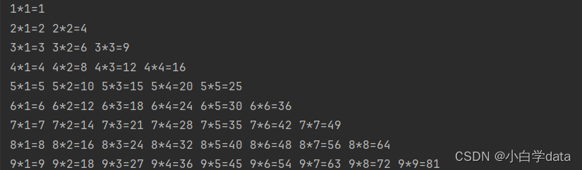 Scala的九九乘法表在IDEA中的简单编写_scala编写idea99乘法表-CSDN博客