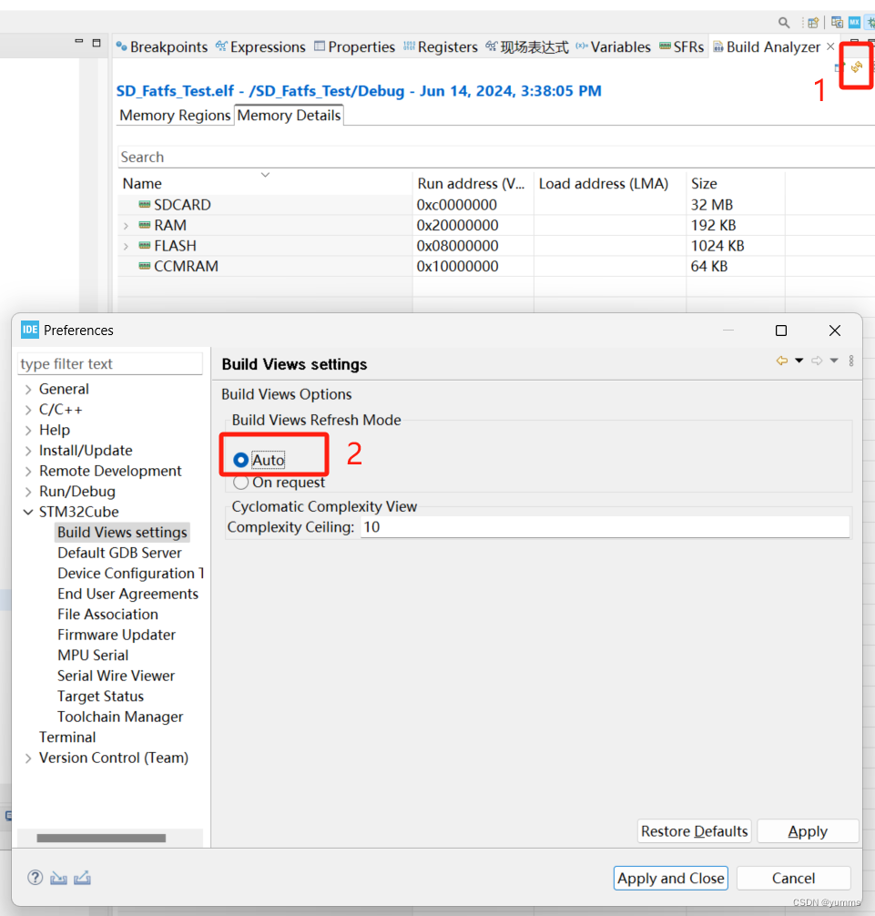 STM32CubeIDE 1.15.0 Build Analyzer打开是空的_stm32cubeide build analyzer-CSDN博客