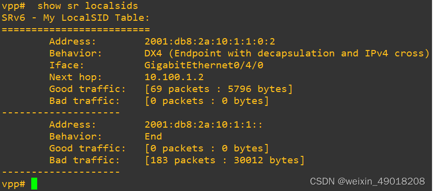 vpp SRV6 TE &&GNS3 vpp+frr qcow2镜像制作_vpp 2310 linux编译运行-CSDN博客