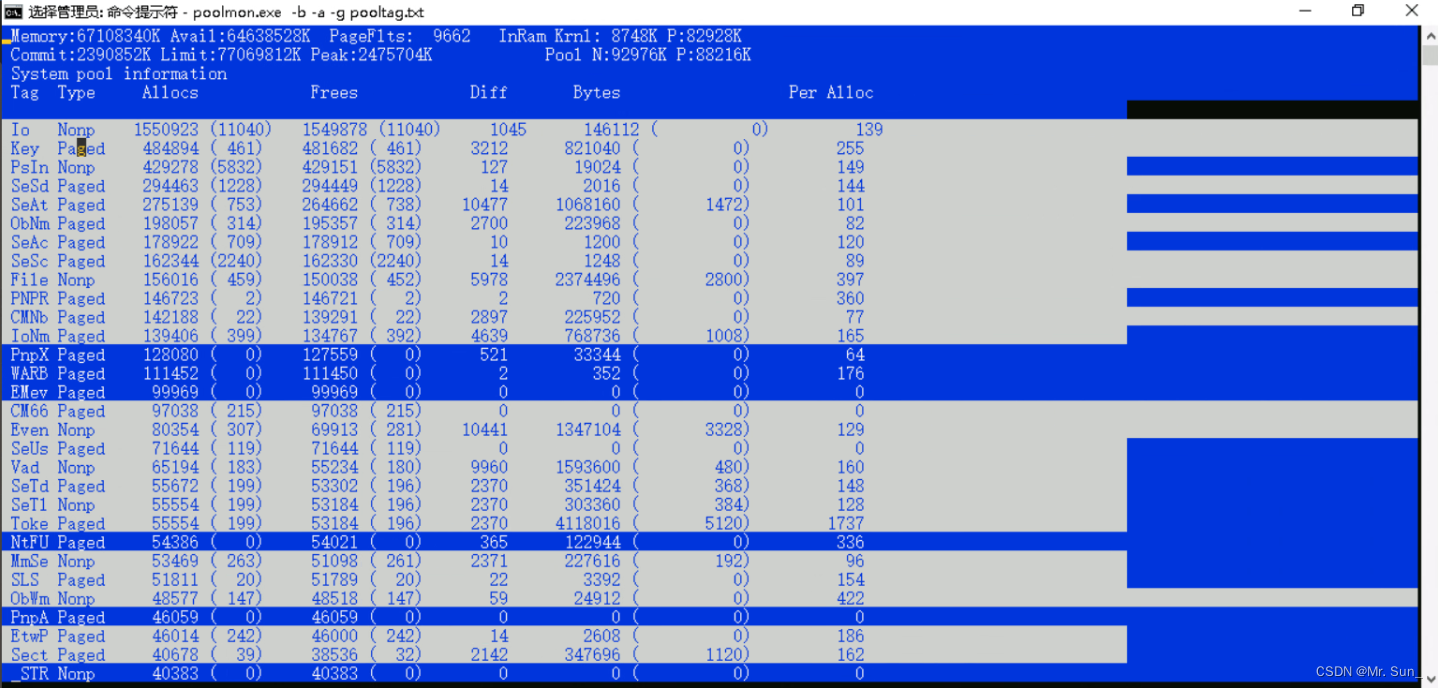 PoolMon 使用_poolmon使用-CSDN博客