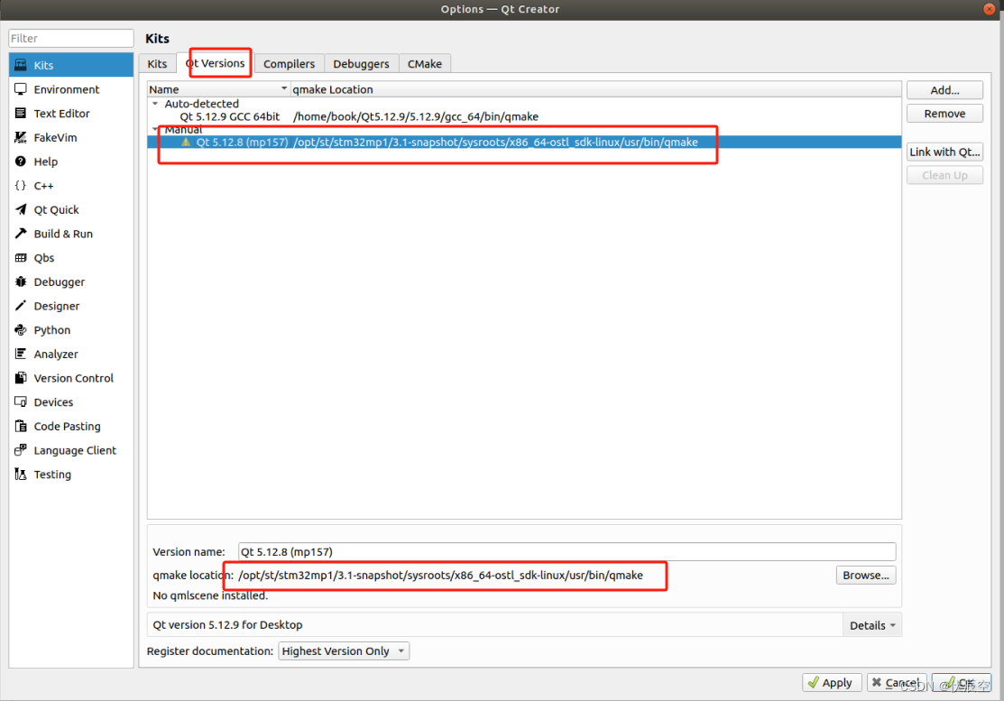 韦东山stm32mp157板子--交叉编译工具链----移植Qt_stm32mp157 linux编译工具链-CSDN博客
