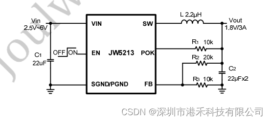 Joulwatt(杰华特) 代理 JWH5513 QFN3*3*0.75-20 一站式配单-CSDN博客