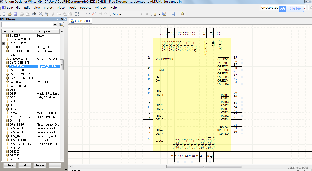 Altium Designer AD元件库 AD09_AD21库 原理图库（2M-400个器件）+PCB封装库（46M-900个封装）_ad最新原理图库-CSDN博客