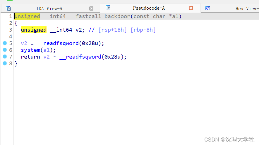 FSCTF 2023（公开赛道）（pwn持续更新中）_ctf 2023 pwn wp-CSDN博客