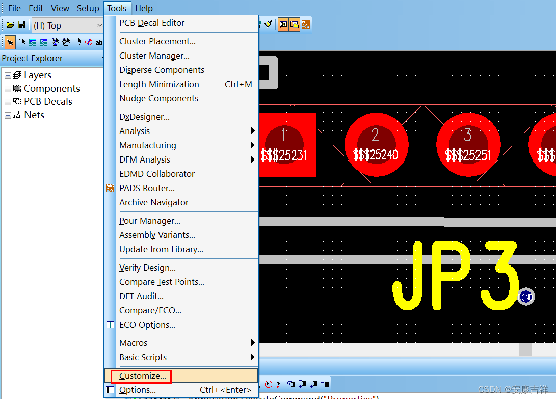 PADS 9.5录制、添加宏_pads宏命令教程-CSDN博客