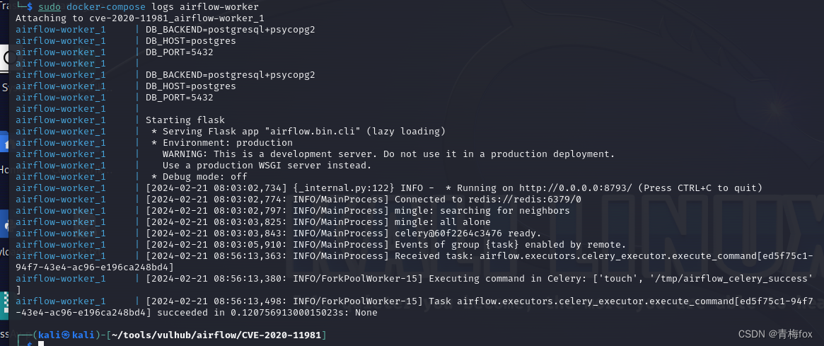 Apache Airflow Celery Broker 远程命令执行_airflow远程命令执行流量特征-CSDN博客