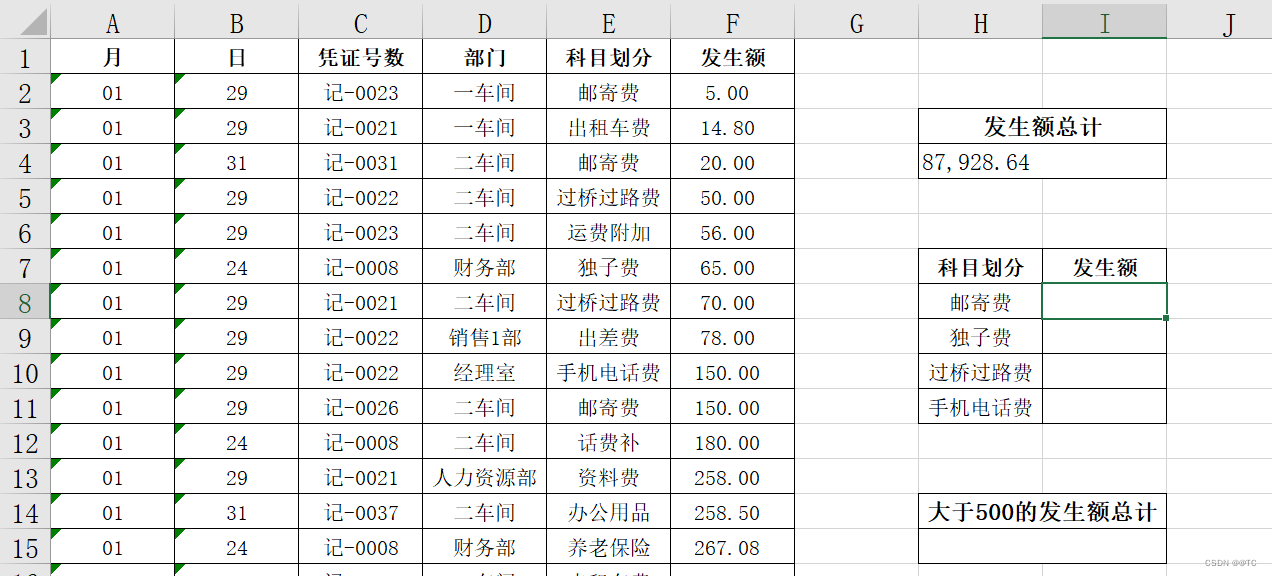 Excel SUMIF函数_sumif超过15个字符-CSDN博客