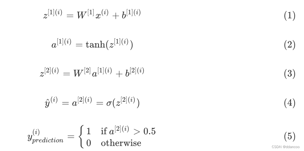 吴恩达深度学习L1W3作业_l1w3作业数据集-CSDN博客