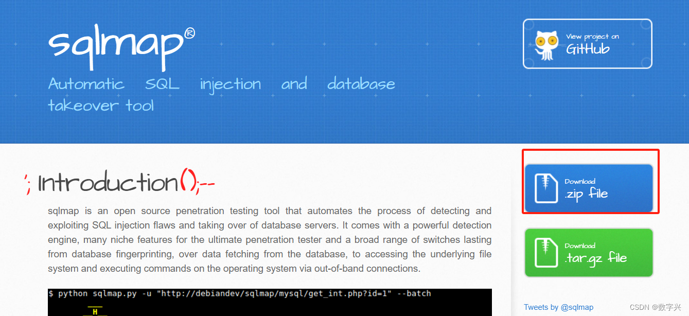 SQLmap的安装_sqlmap安装csdn-CSDN博客