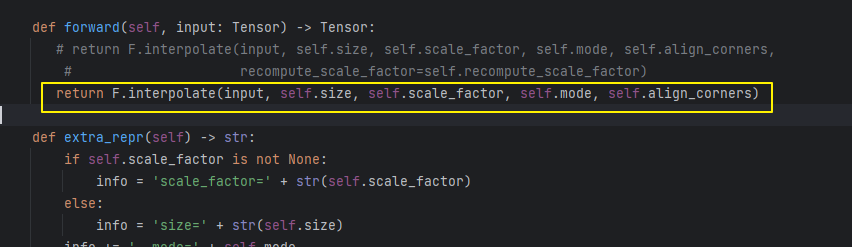 【yolo问题解决】attributeerror ‘upsample‘ Object Has No Attribute ‘recompute