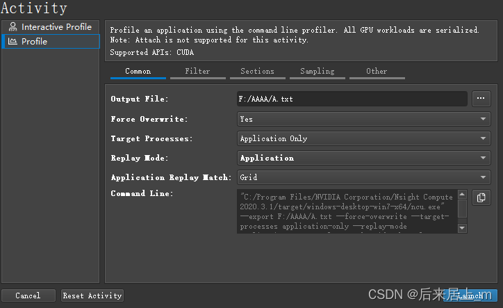 Nsight Compute使用方法（心得）-CSDN博客