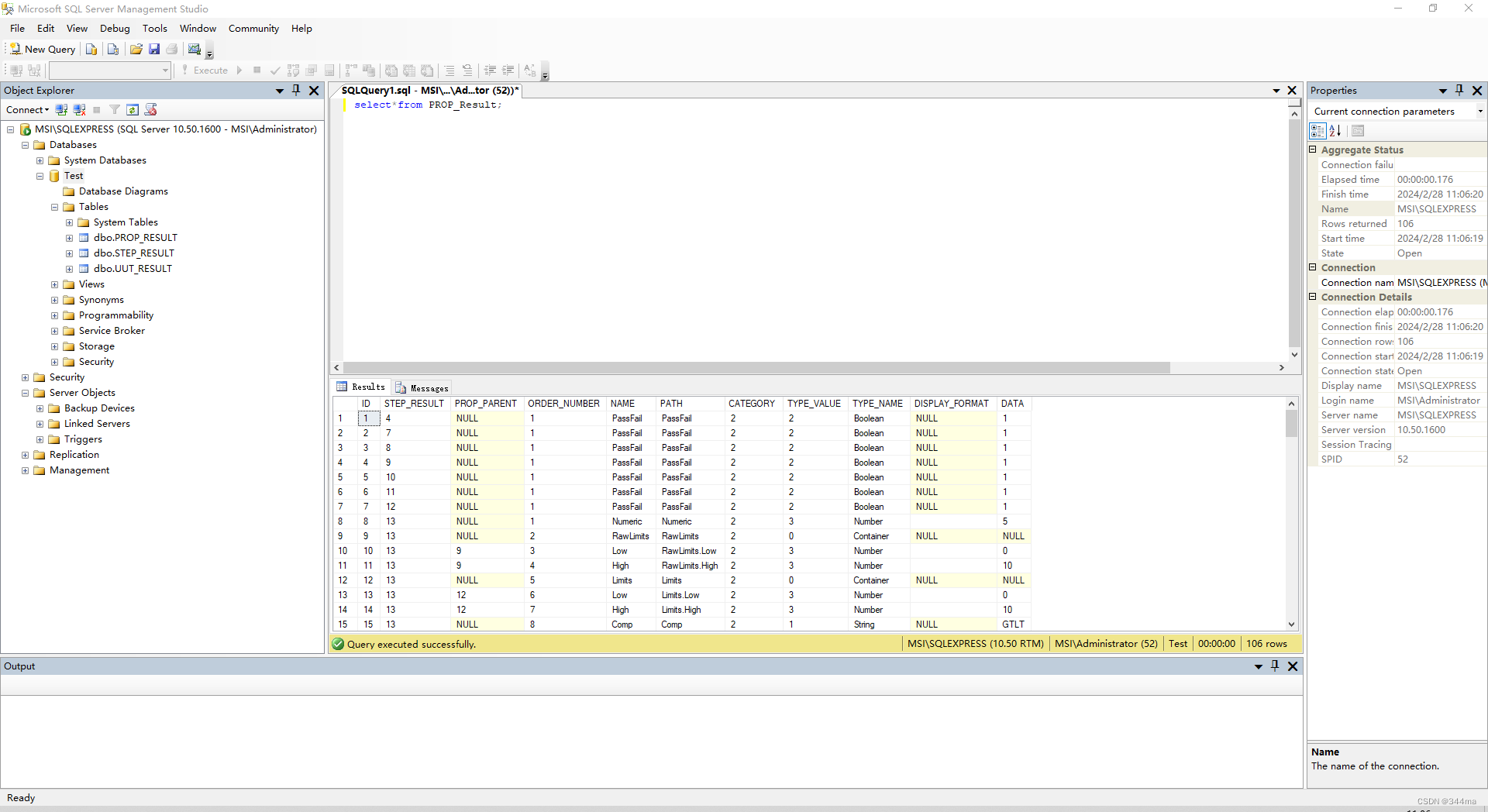 TestStand学习记录001——链接数据库SQL Server_teststand连接数据库-CSDN博客