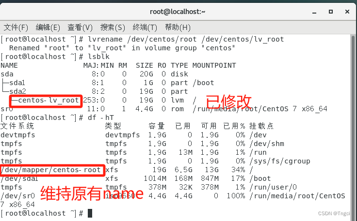 Centos： Dev Centos Root Does Not Exist 修改分区后无法启动操作系统 Dev Centos Root Does Not Exist Csdn博客