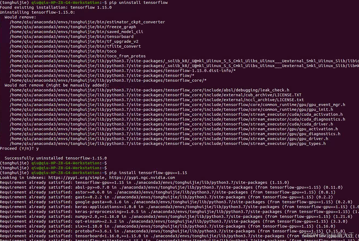 20240216学习日志之GPU使用实战1：python3.7安装tensorflow-gpu2.7.0_python3.7对应的tensorflow-CSDN博客