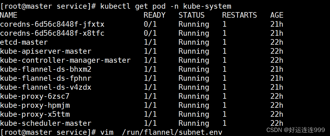 k8s报错 loadFlannelSubnetEnv failed: open /run/flannel/subnet.env: no such file or directory ...