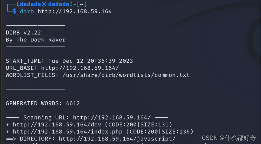 prime1(超超详细)_使用dirb命令对prime 网址进行网页扫描-CSDN博客