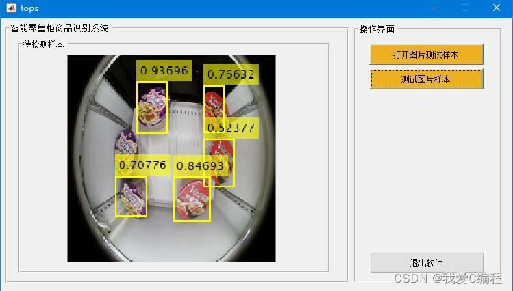M基于yolov2深度学习网络的智能零售柜商品识别系统matlab仿真带gui界面matlab Yolov2 水表 Csdn博客