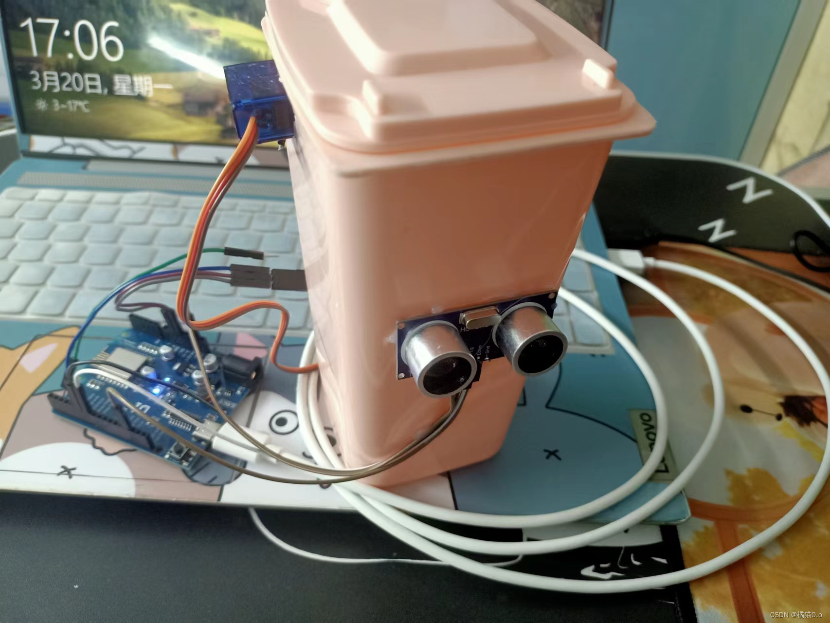 【arduino】基于wemos D1的智能感应垃圾桶智能垃圾桶的ardiuno程序 Csdn博客