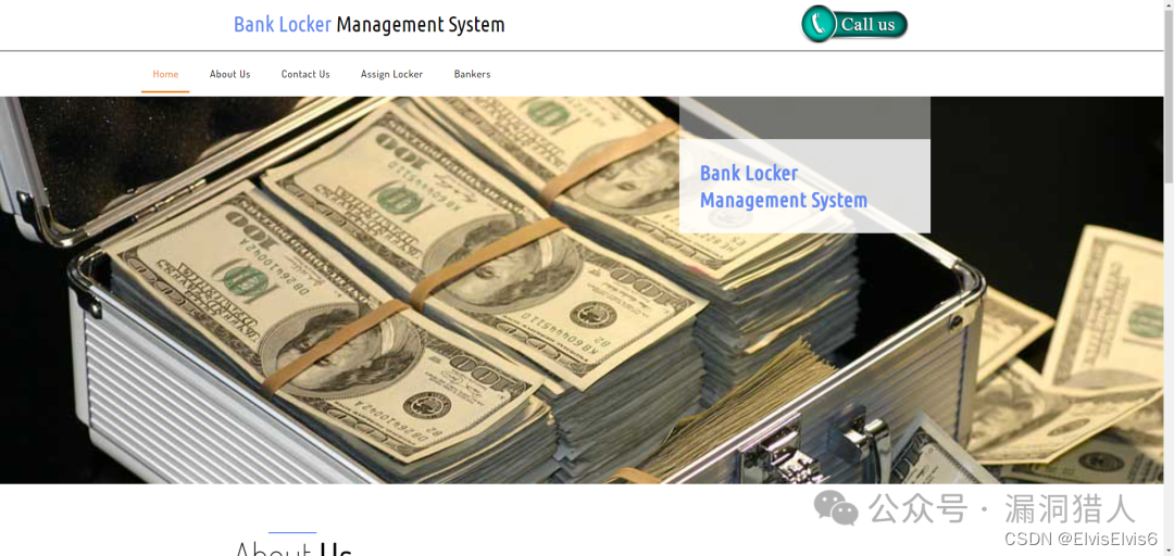 Bank Locker管理系统存在sql注入漏洞 附源代码_bank locker management system sql注入漏洞(cve ...