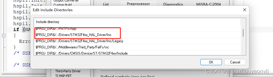 使用HAL库编译出现找不到“HAL_SPI_Init”问题，“Error[Li005]: no definition for “HAL_SPI_Init“ [referenced from D ...