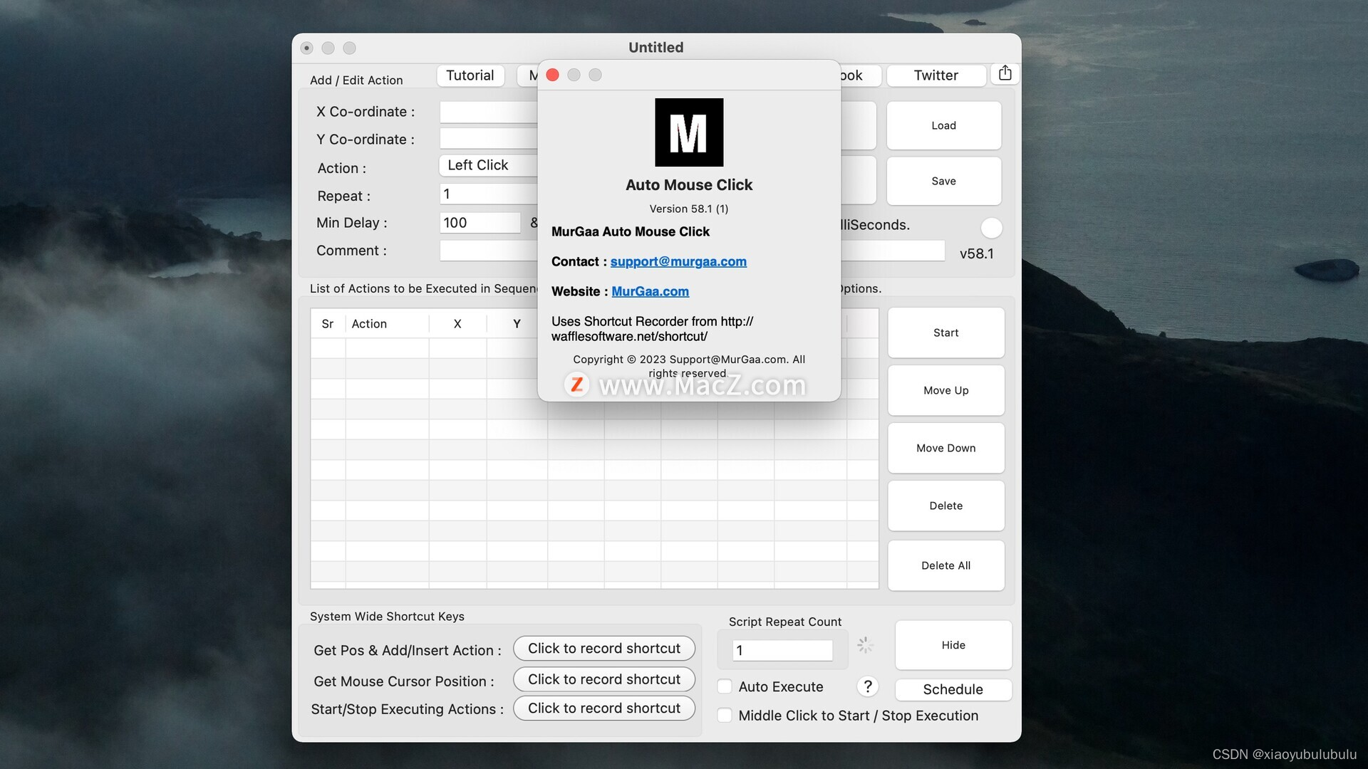 稳定的鼠标连点器 Auto Mouse Click for Mac-CSDN博客