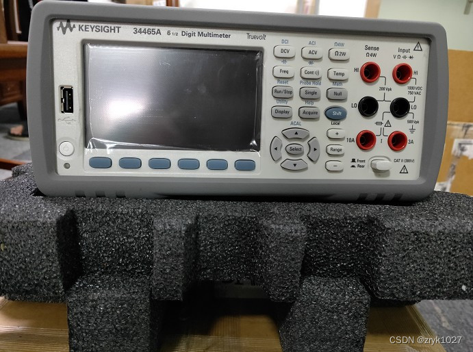 安捷伦Agilent 34465A万用表_keysight 34465a 如何测量电流-CSDN博客