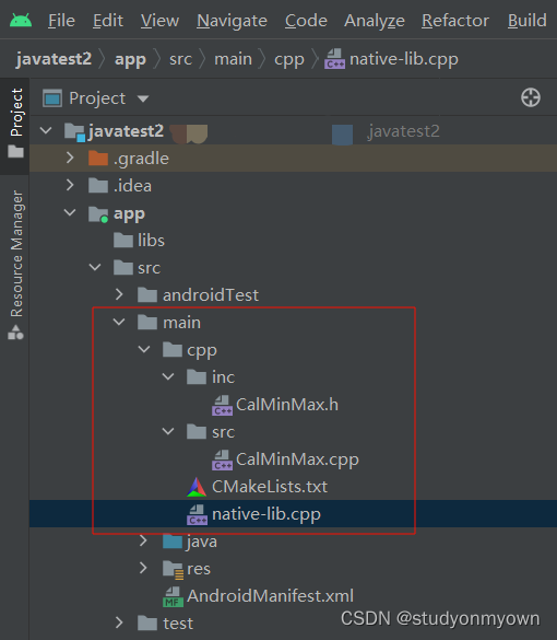 如何在现有的 Android Studio 工程中添加 C++ 代码_android studio c++-CSDN博客