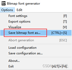 【Unity】使用BMFont生成艺术字体-CSDN博客