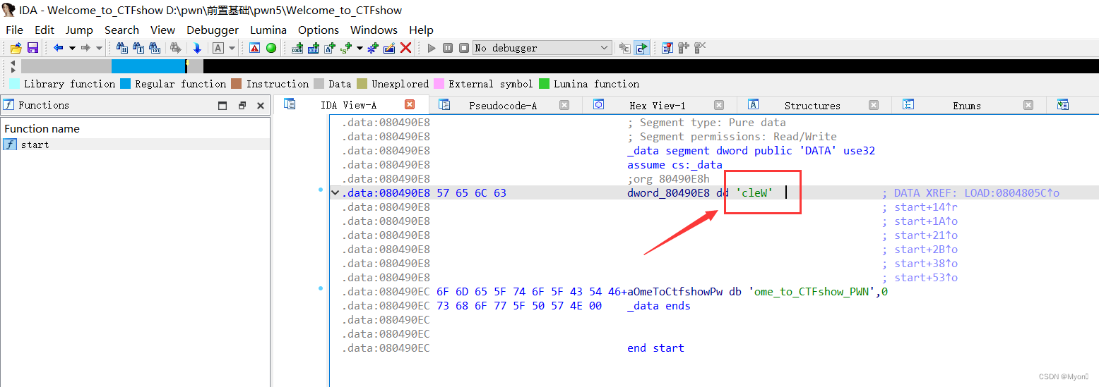 CTFshow-PWN-前置基础-pwn5_ctfshow pwn0-CSDN博客