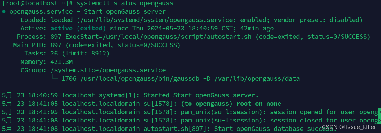 基于openEuler安装配置opengauss并进行navicat连接_navicat连接opengauss-CSDN博客