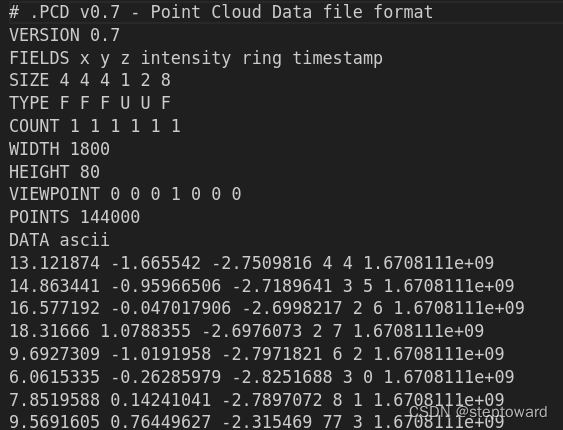 【PCL】bag_to_pcd从命令行保存的速腾点云pcd无法展示的问题（XYZIRT格式））_bag文件转为pcd文件后点云数量变为0-CSDN博客
