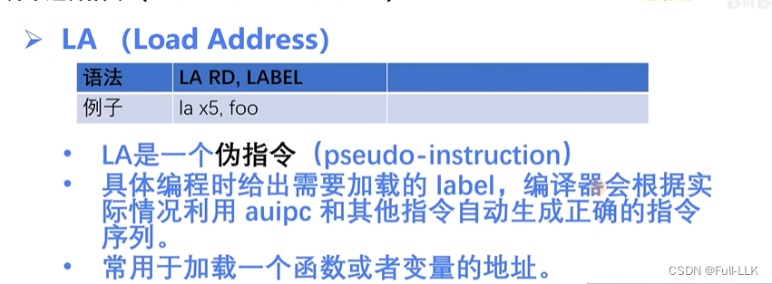 制作一个risc V的操作系统五 Risc V汇编语言编程四（伪指令和指令 Addi 基于算数运算实现的相关伪指令 Addi指令的局限性 Lui构造高20位 练习 Lui和addi联合使用