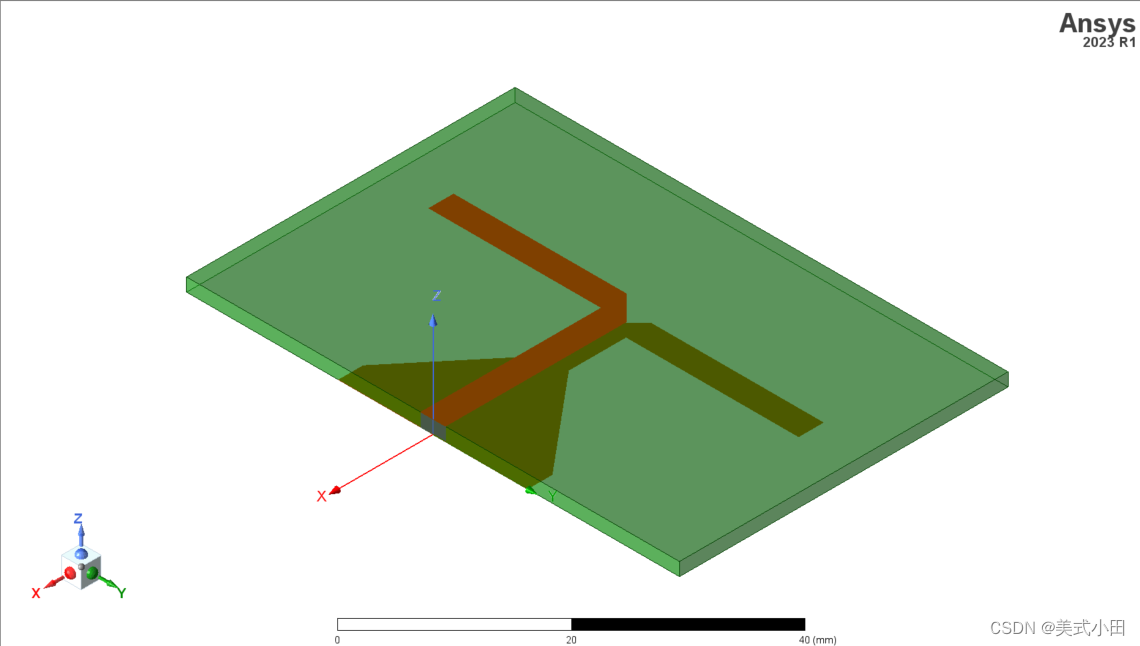 HFSS学习笔记 2. Dipole—PCB印刷偶极子天线仿真_dipole天线增益-CSDN博客