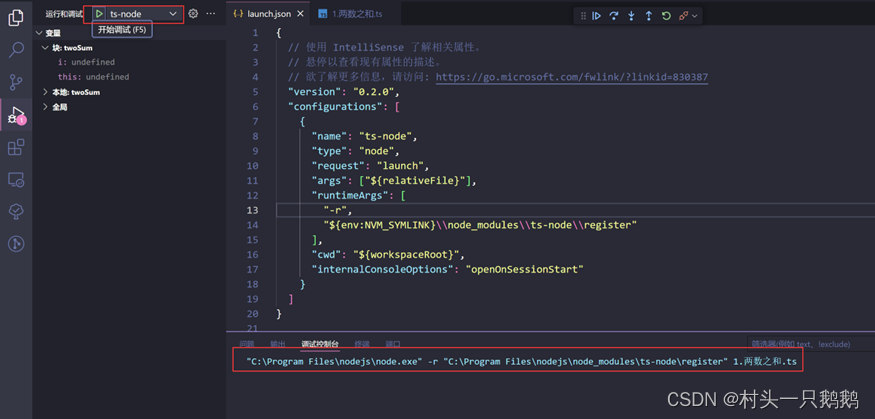 使用vscode调试typescript随便复习了模块化这件事在vscode里写了个typescript函数怎么对它进行单元调试 Csdn博客