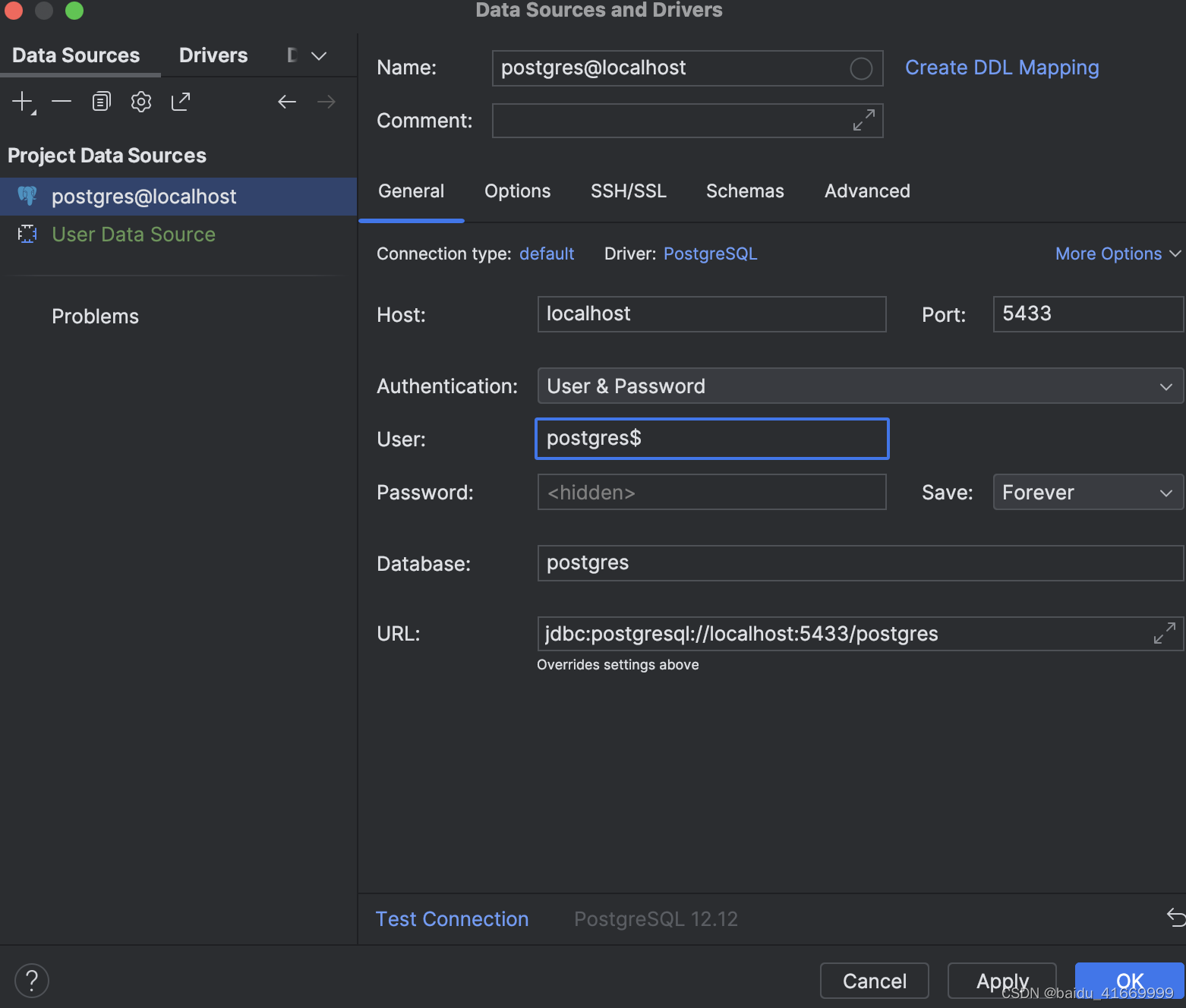 IDEA 结合Docker，postgreSQL,JPA_idea连接docker配置的数据库-CSDN博客