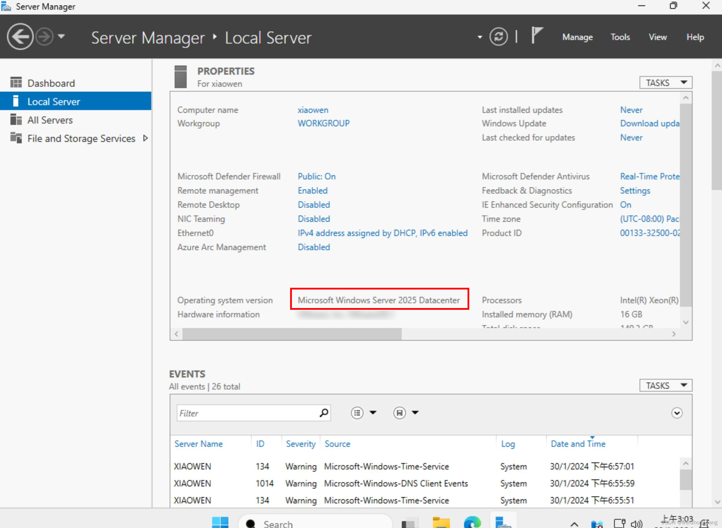 Windows Server 2025 操作系统新体验式安装-CSDN博客