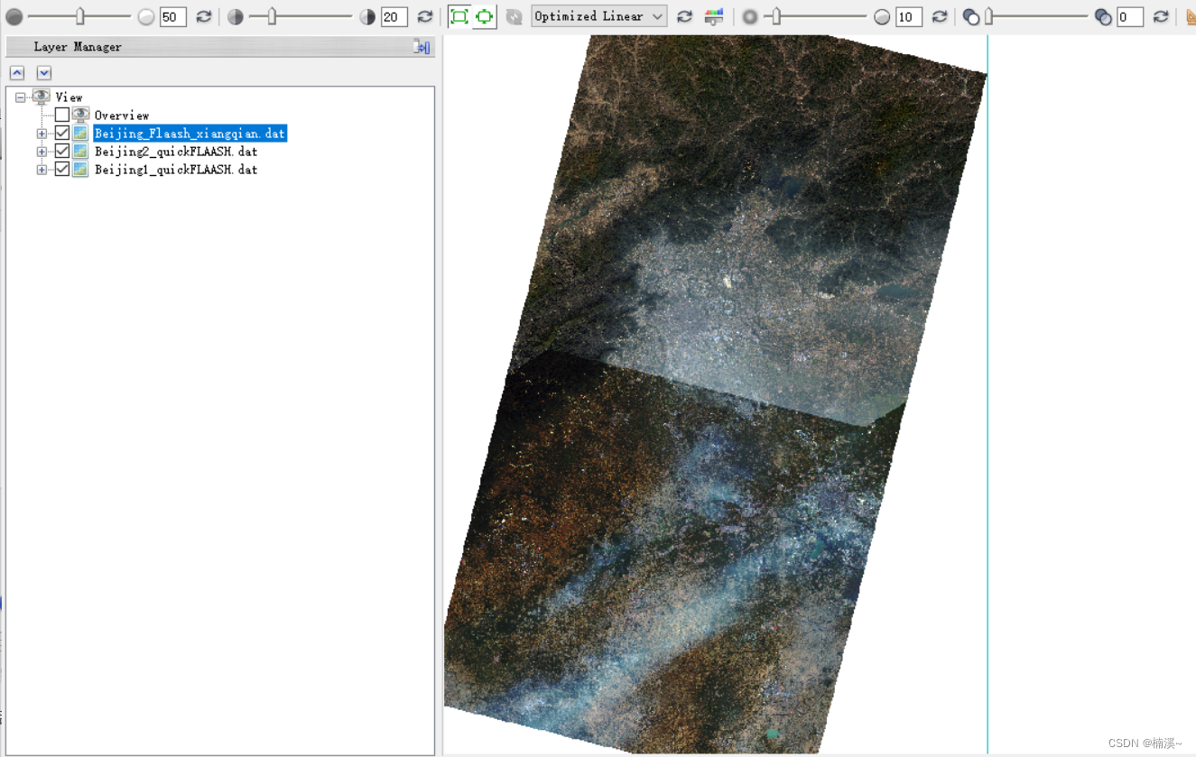 使用Landsat8数据进行图像镶嵌_landsat镶嵌-CSDN博客