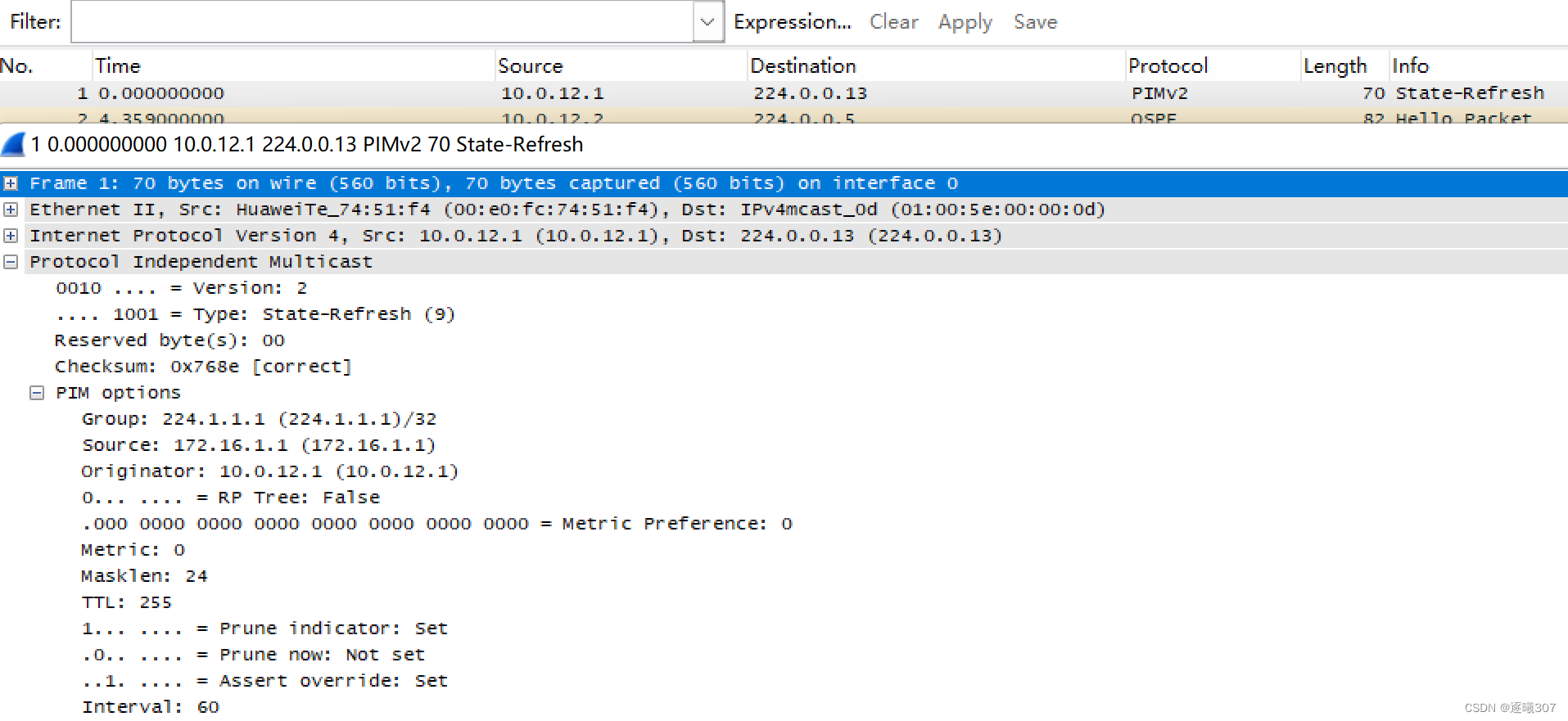 【IP组播】PIM-DM-CSDN博客
