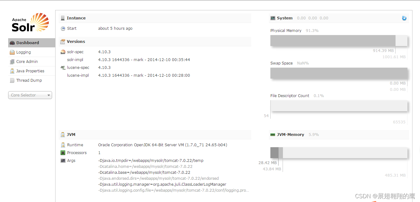 Solr 部署与基本原理 Solr部署 Csdn博客