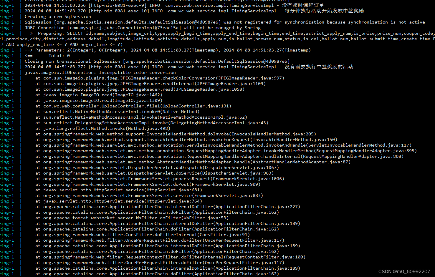 javax.imageio.IIOException: Incompatible color conversion-CSDN博客