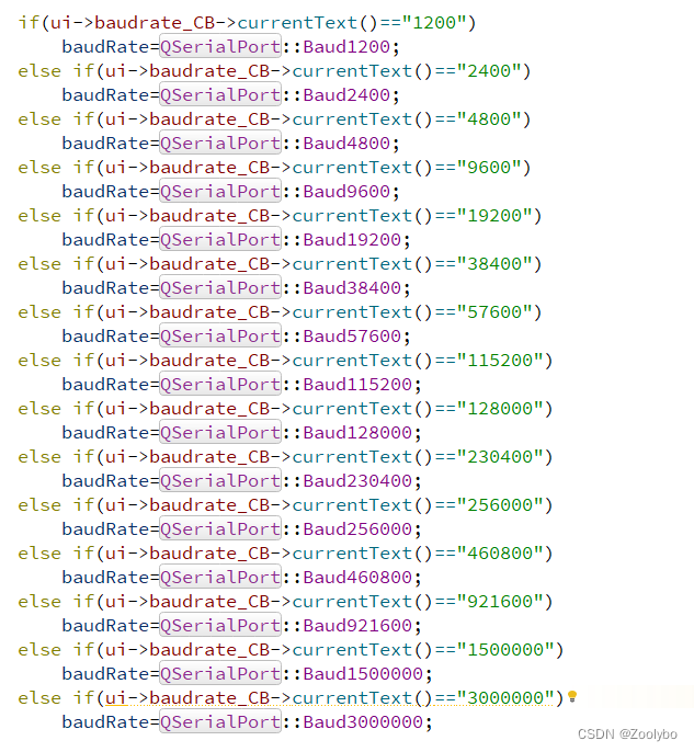 关于QT自带库没有115200以上波特率的问题_qt串口波特率最大值-CSDN博客