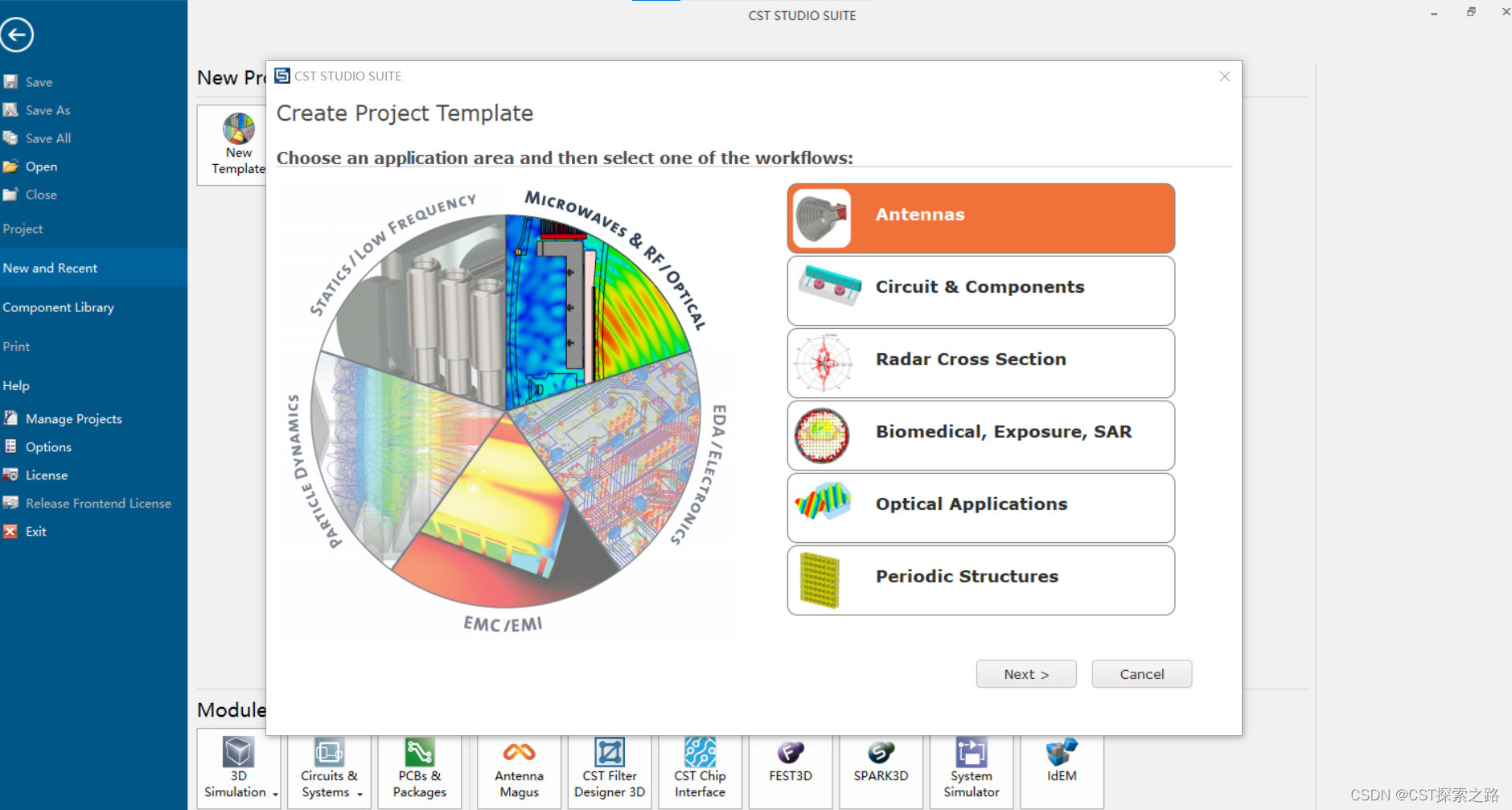 2.4GHz微带贴片天线CST仿真教程-CSDN博客