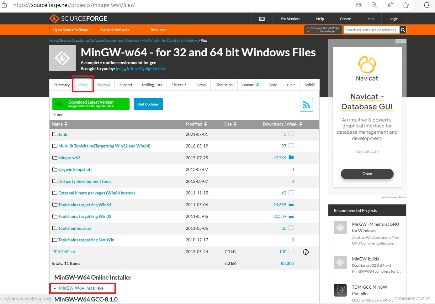 Win11安装MinGW64，用于VSCode使用gcc编译C++程序-CSDN博客