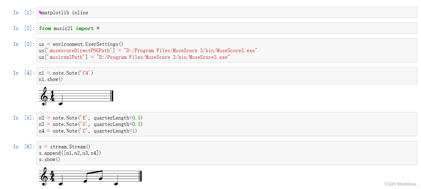 Python:music21 Show How To 调用 Musescore3music21exceptions21subconverterexception Most I Csdn博客