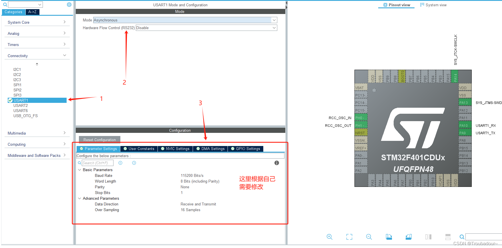 STM32HAL库CubeMx FreeRTOS 消息队列 DMA串口空闲中断接收消息_freertos使用消息队列接收串口数据-CSDN博客