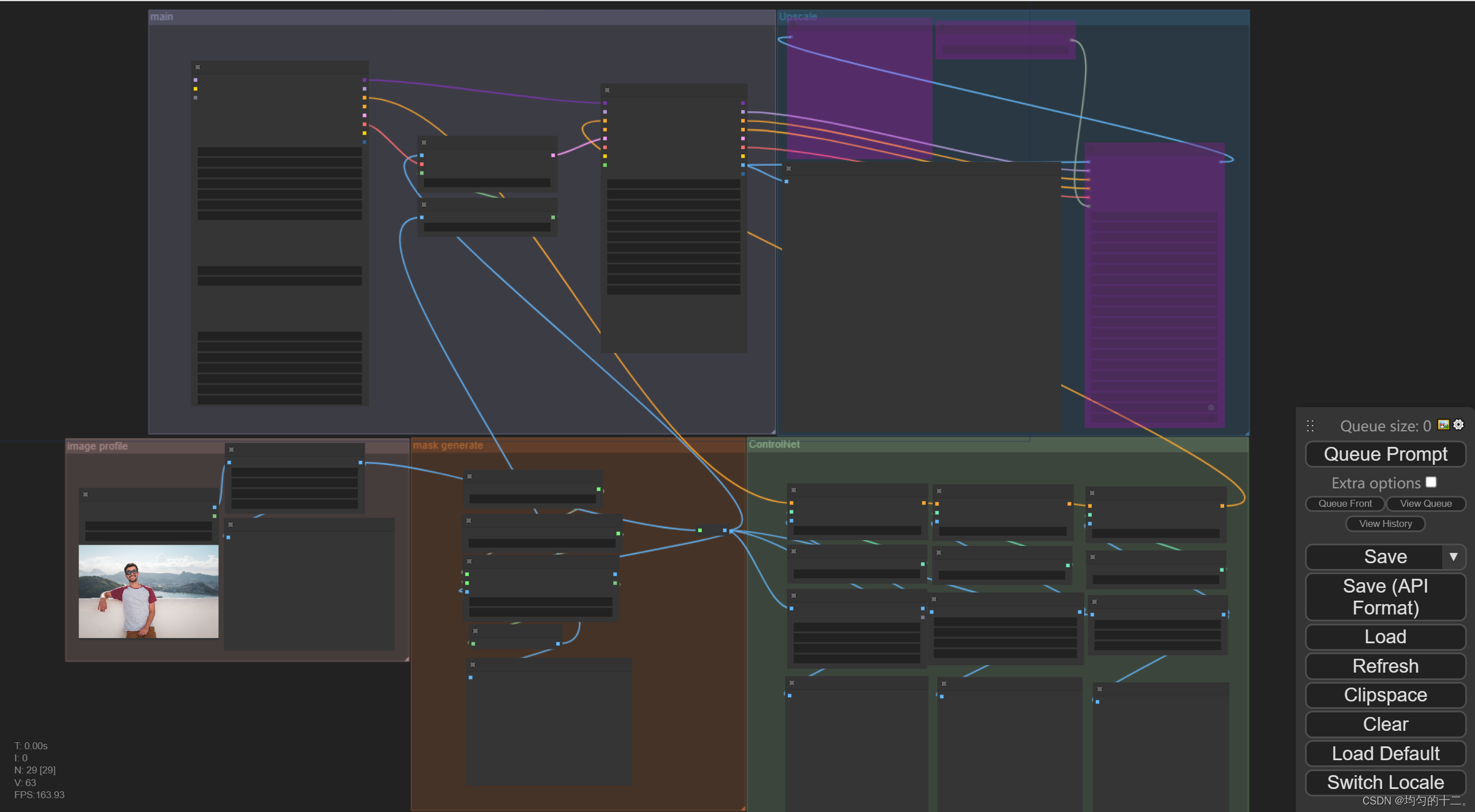 comfyUI，checkpoin，lora，clip，vae多合一结点分享，人物一件换装工作流_comfyui lora角色换装-CSDN博客